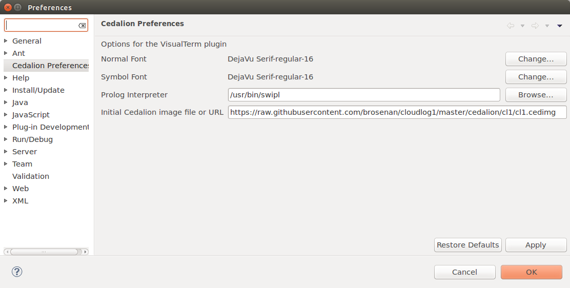 Setting Up Cedalion – cloudalion